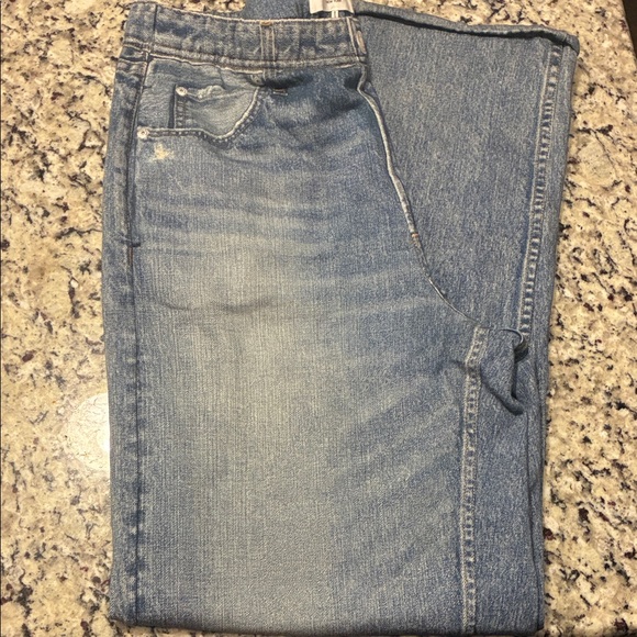 rag & bone | Pants & Jumpsuits | Rag Bone Faded Blue Wide Leg Pants ...